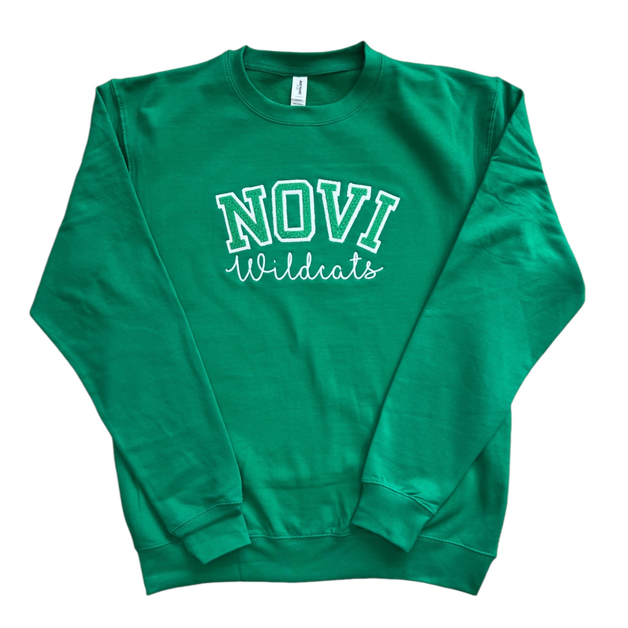 Novi Wildcats Varsity Letter Crewneck Sweatshirt – Stitch & Scribe